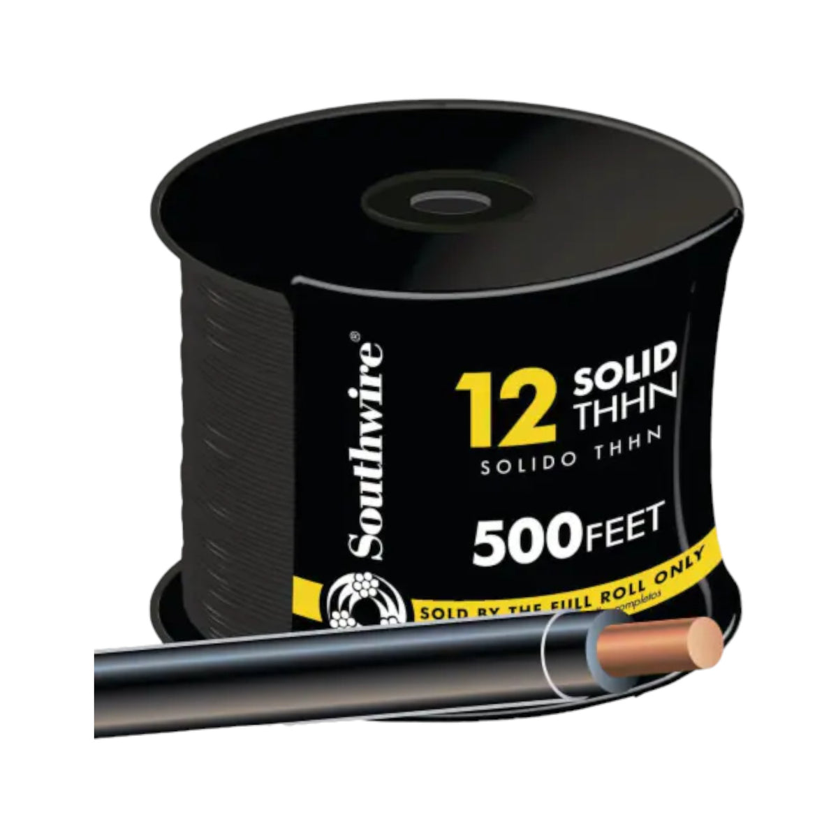 Southwire 12 AWG BLK 500ft — Solartek